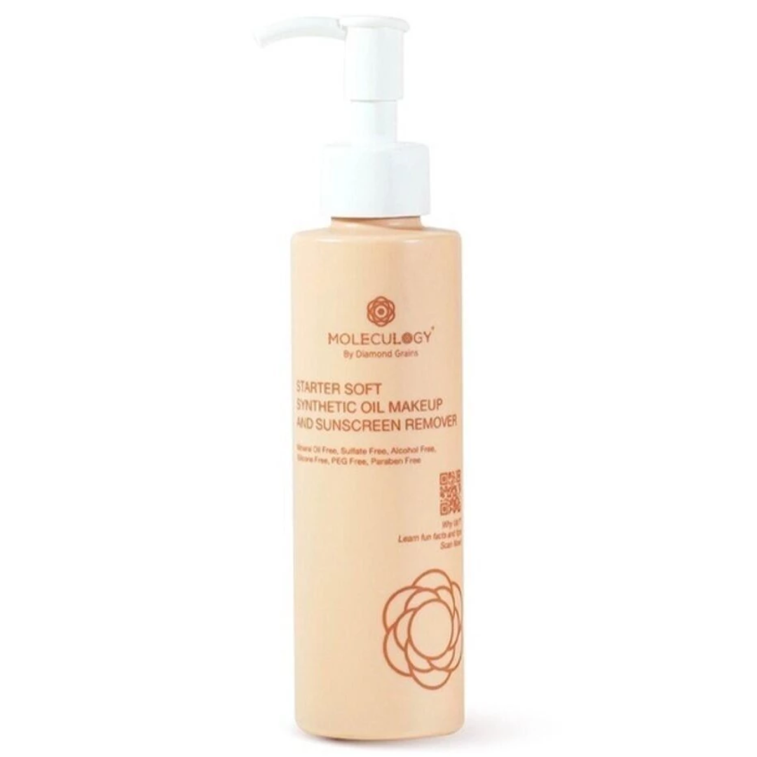 MOLECULOGY Starter Soft Synthetic Oil Makeup and Sunscreen Remover ...