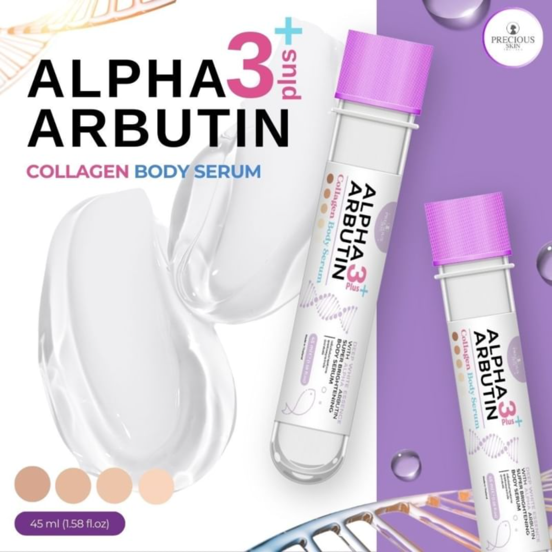 Precious Skin Thailand Alpha Arbutin 3 Plus Collagen Body Serum ...