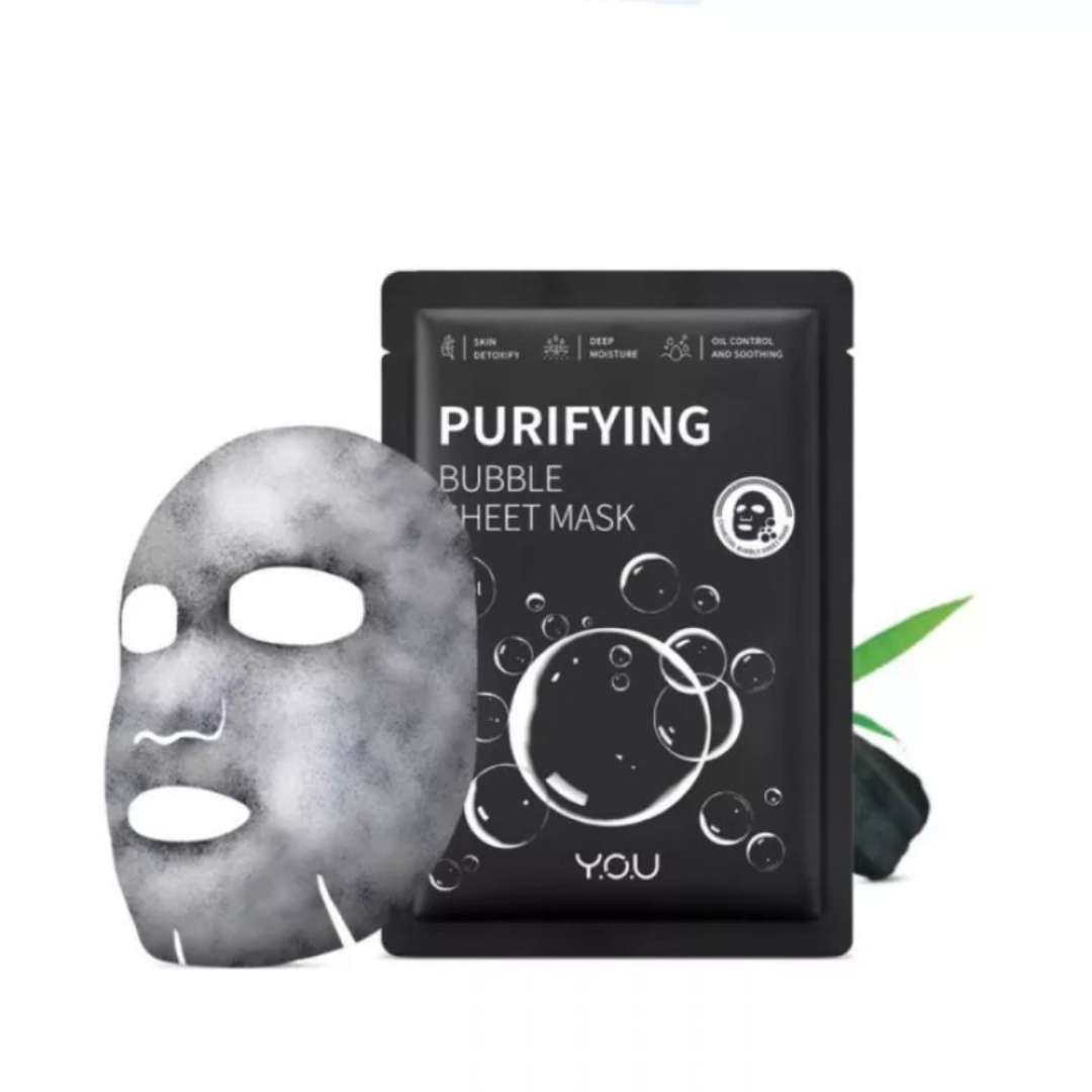 YOU Purifying Bubble Sheet Mask (5 Masks) - ThaiGlowStore